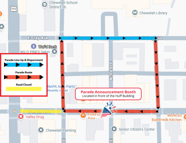 Parade-Route-Map - Chewelah Chamber of Commerce
